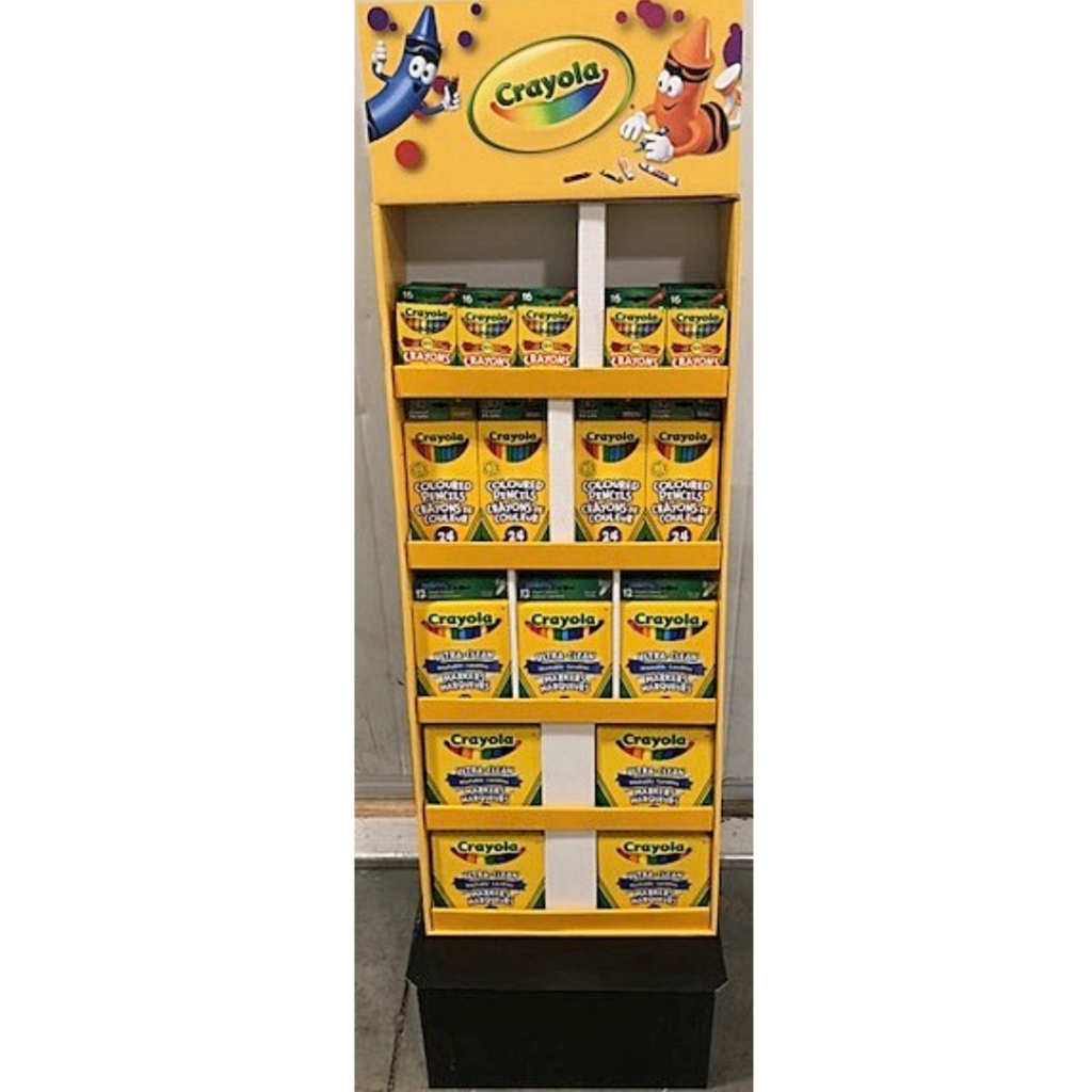 Crayola Crayon/Marker Display (98ct)